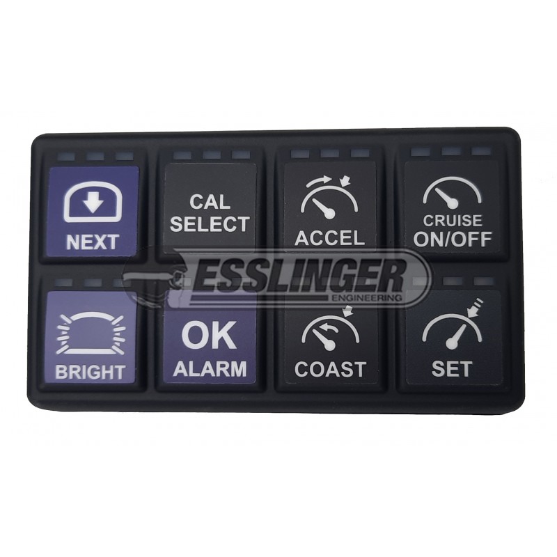 MoTeC 8 Button CAN Keypad - MoTeC 8 Button CAN Keypad Esslinger Engineering | Esslinger racing